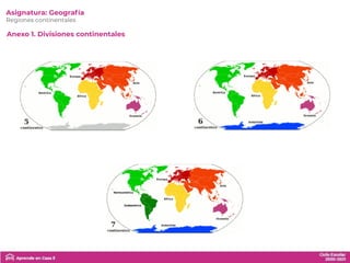 Regiones continentales | PDF