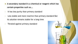 Priamary & Secondary standard | PPTX