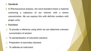 Priamary & Secondary standard | PPTX