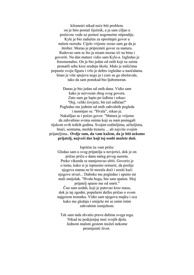 Priča o prijateljstvu | DOC