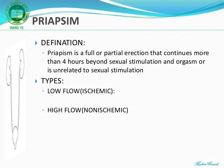 Priapism