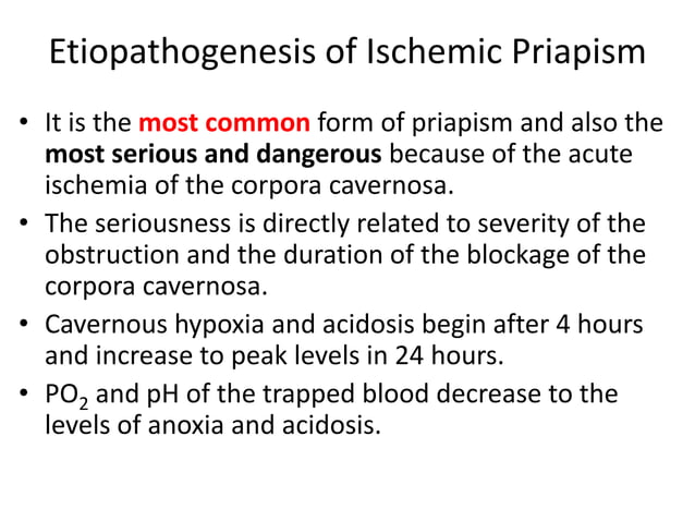 Priapism | PPTX
