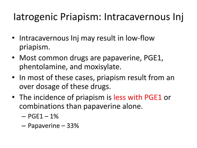 Priapism | PPTX