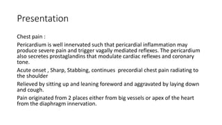 pericardial disease | PPTX