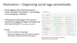 Learning Relations from Social Tagging Data | PPTX