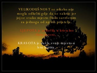 Prica O Osjecajima | PPT