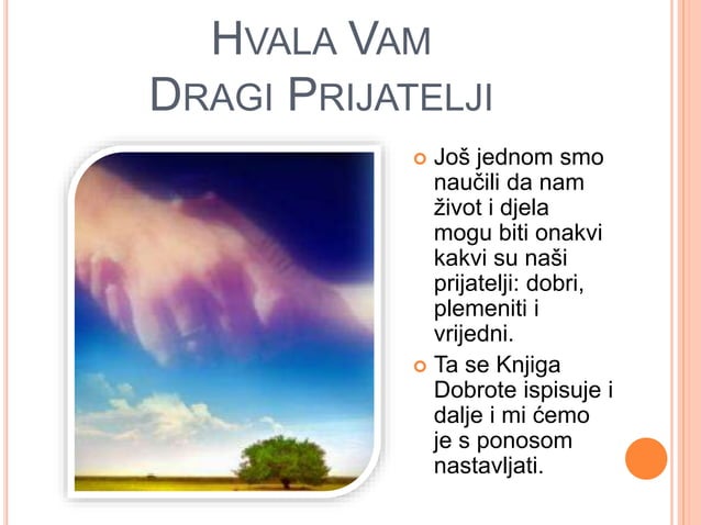 Prica o prijateljstvu II. | PPTX