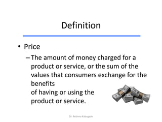 Price | PPTX | Sales | Business