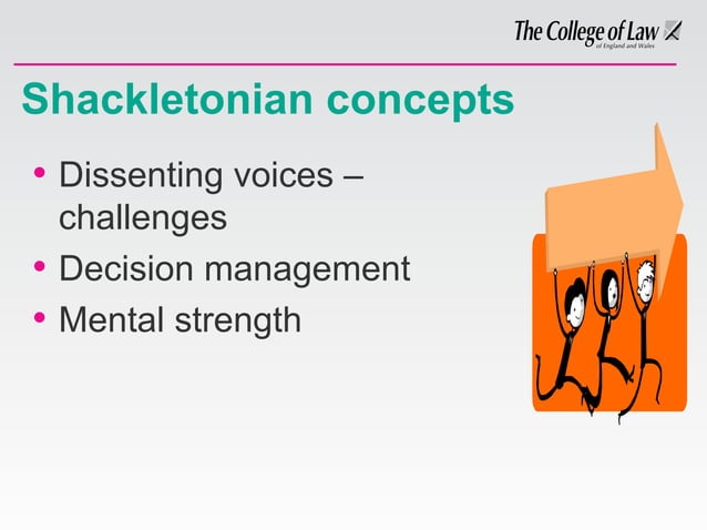 The Shackleton method in legal education | PPT