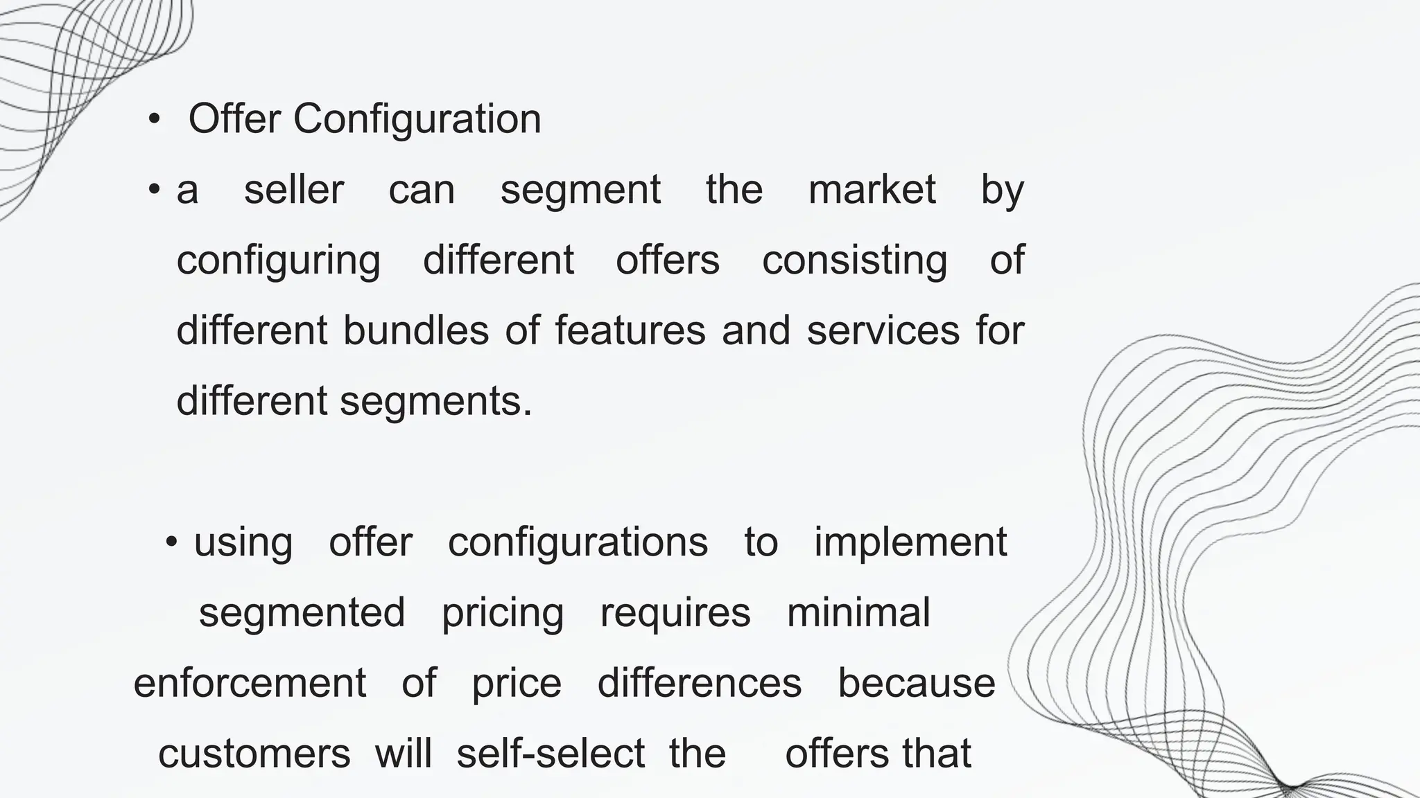 PRICE STRUCTURE includes Segmented Pricing - by Group 4 | PDF
