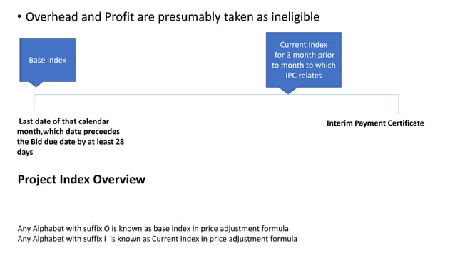 Price adjustment and escalation | PPTX