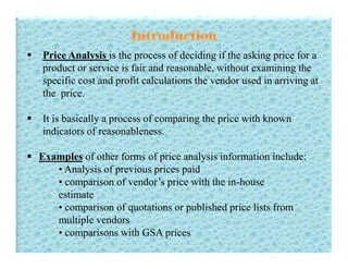 Price analysis-Economics | PDF