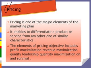 Price and promotional stratigies.ppt