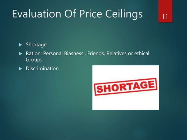 Price ceilings & price floors | PPTX | Commodities | Economy