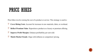 Price Changes , Hikes, Cuts, Reactions .pptx