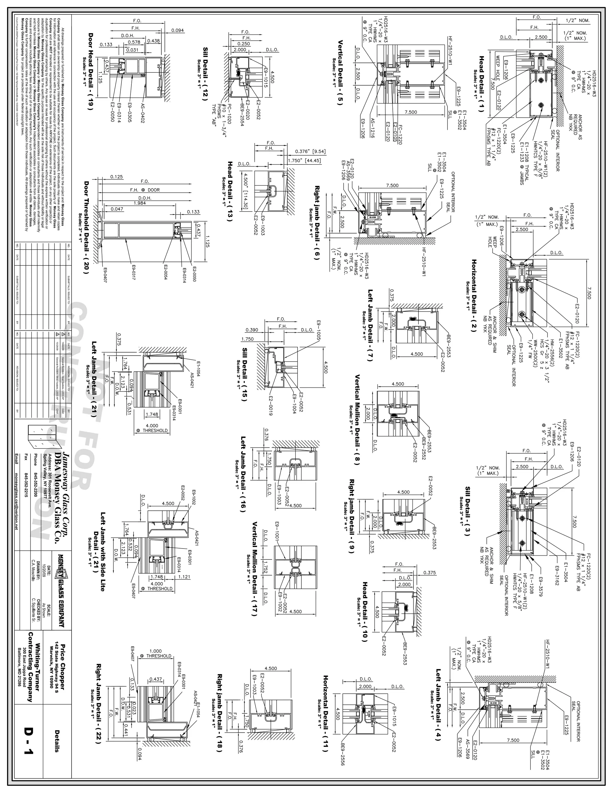 Price chopper approved shop drawings d - 1 (1) | PDF