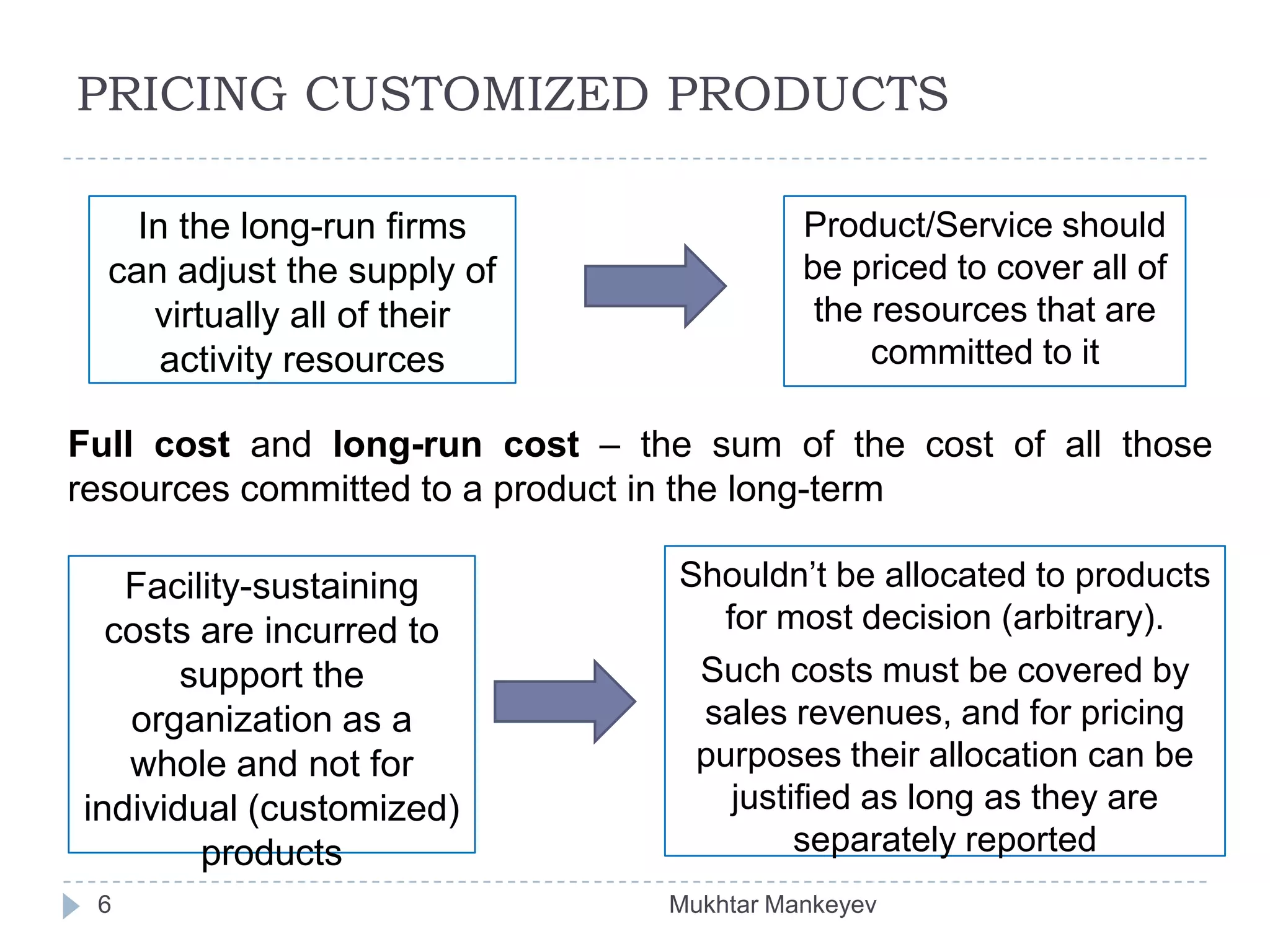 Price decisions and profitability analisys | PPTX