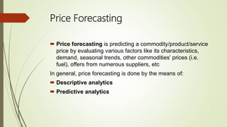 Price Determination and Forecasting in Procurement | PPTX