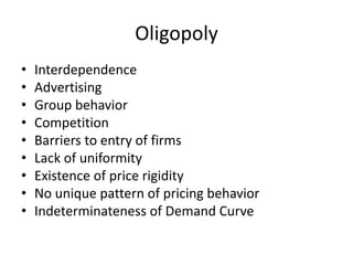 price determination under oligopoly | PDF