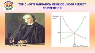 Price determination under perfect competition | PPT