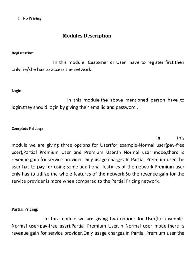 Price differentiation for communication networks | PDF
