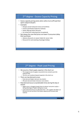 Price Discrimination - Revision Notes | PDF
