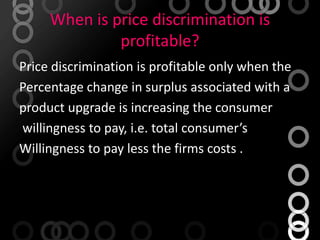 Price discrimination | PPTX