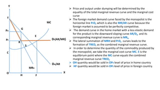 Price Discrimination & Dumping | PPTX