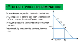 Price Discrimination & Dumping | PPTX