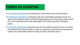 Price Discrimination & Dumping | PPTX