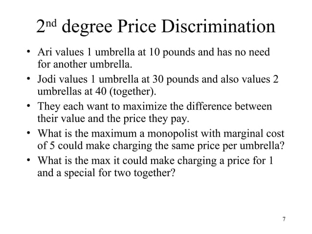 price discrimination.ppt with creativity | PPT