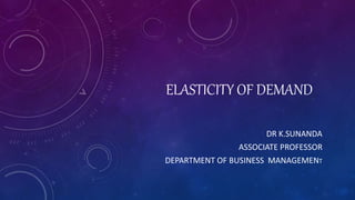 price elasticity of Demand ppt.pptx