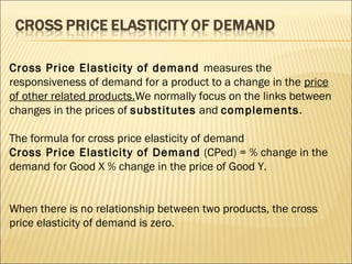 Price elasticity of demand | PPT