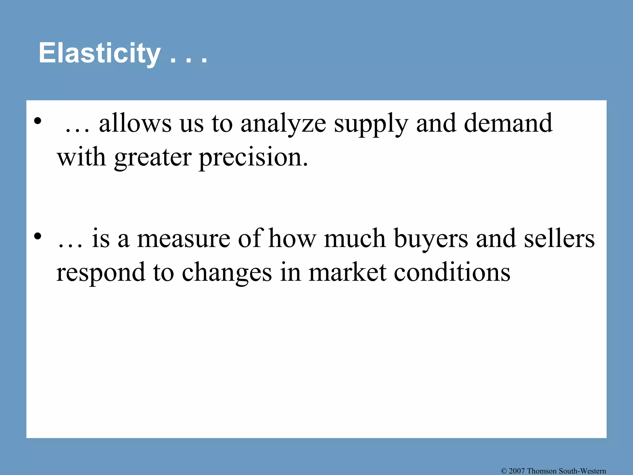Price elasticity of demand | PPT