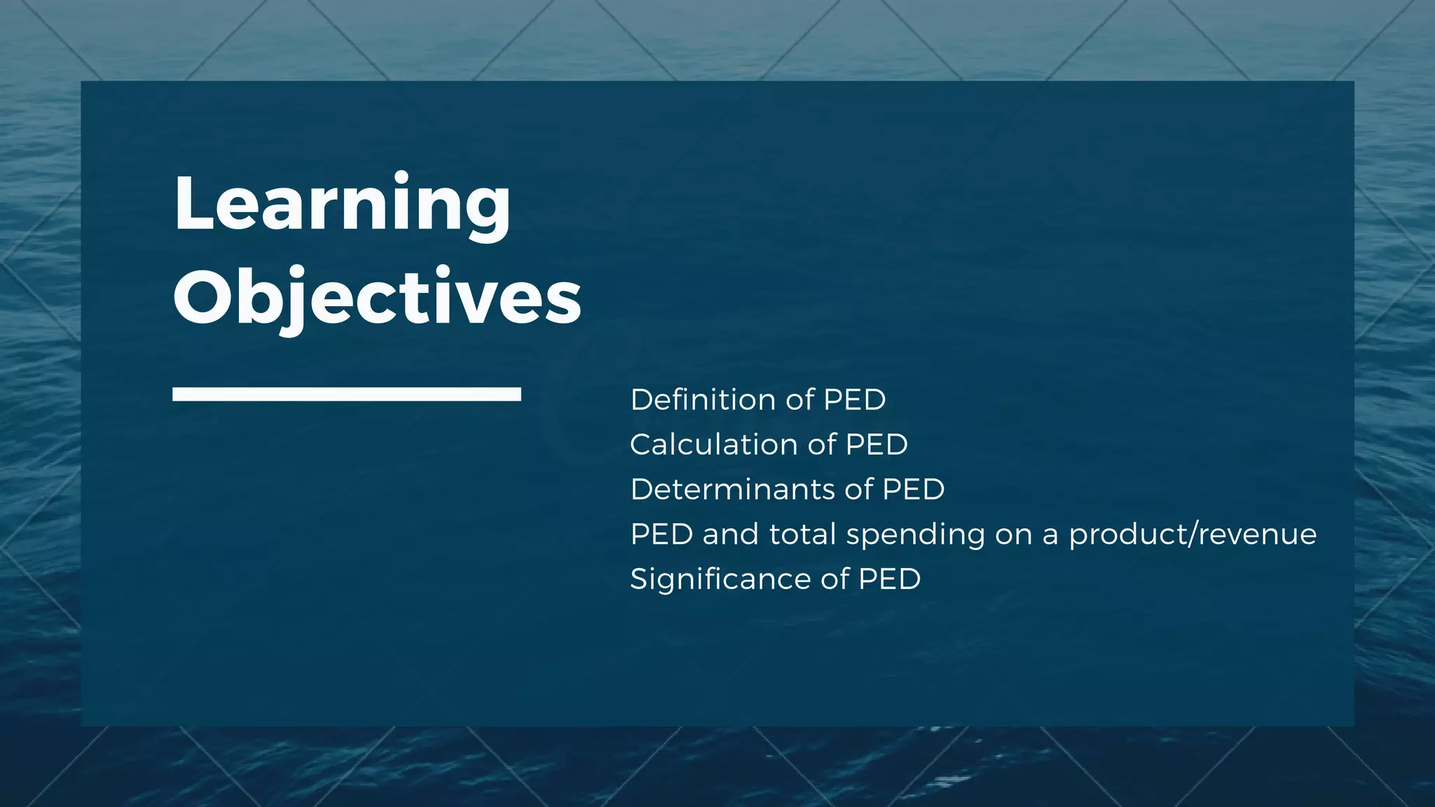 Price elasticity of demand | PDF