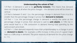 Price elasticity of demand | PDF