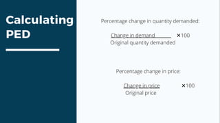 Price elasticity of demand | PDF