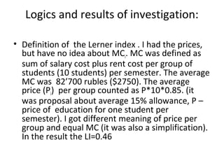 Price elasticity of demand on the economic education | PPT | Education ...