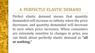 Price elasticity of demand (ped) | PPTX
