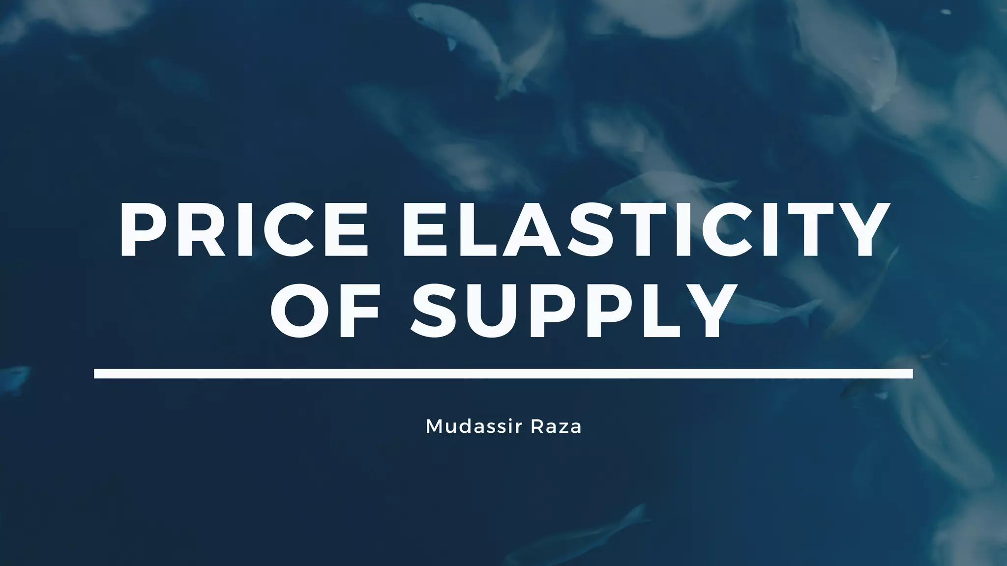 Price Elasticity Of Supply - PES | PDF