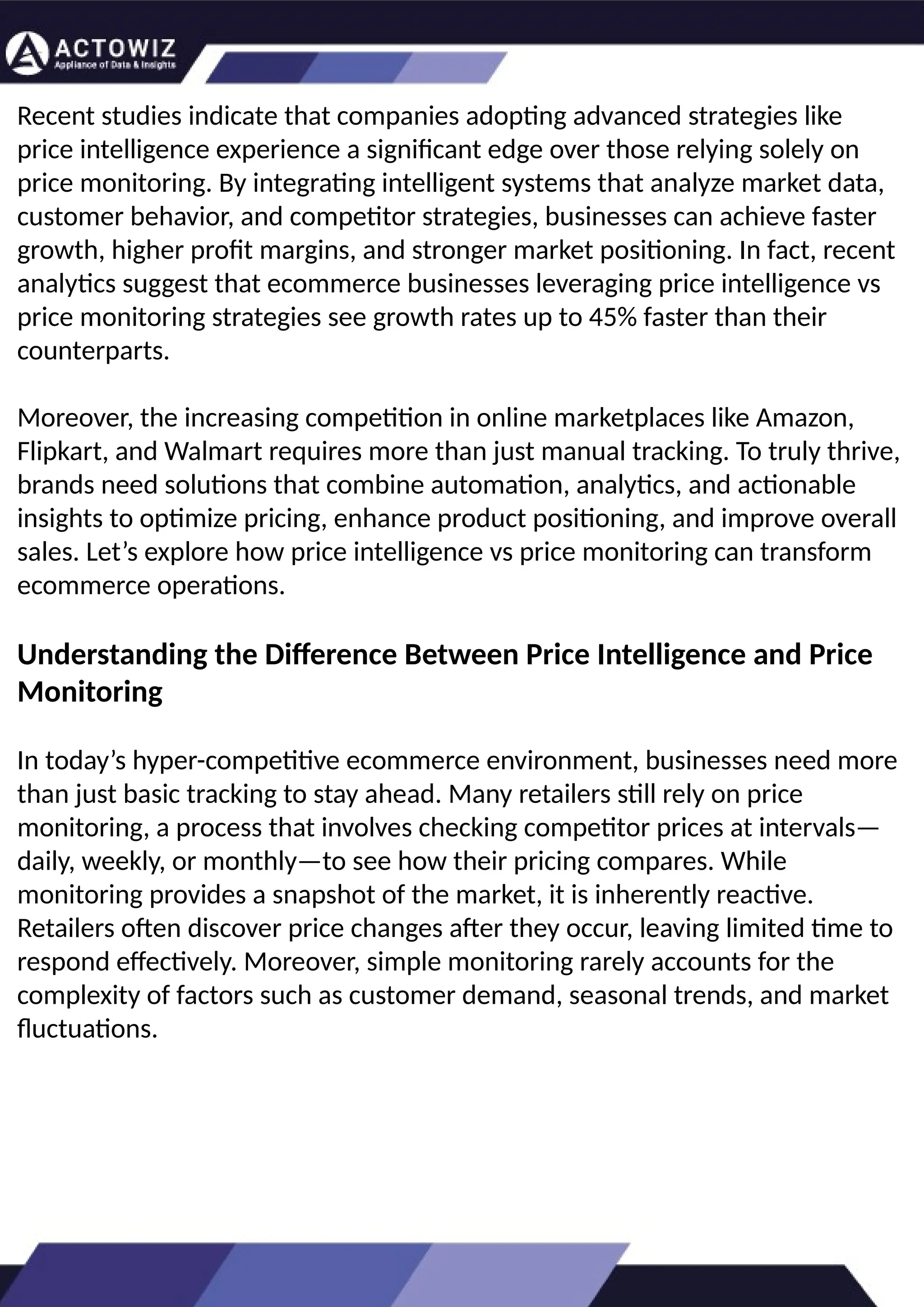 Price Intelligence vs Price Monitoring Strategies.pptx