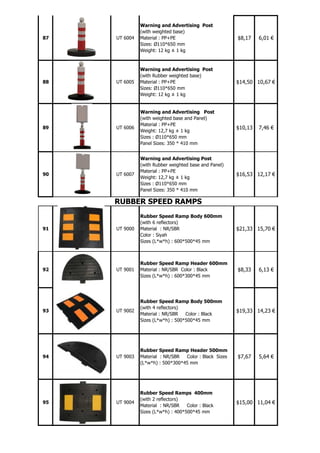 USTUN Price list 2014 | PDF