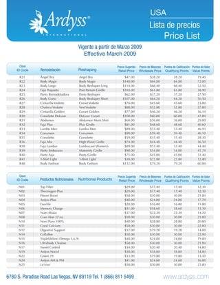 Pricelist 2010 | PDF | Skin and Dermatology | Diseases and Conditions