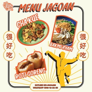 Pricelist Menu Jagoan | PDF