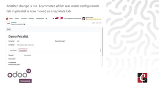 Pricelist Revamp & Print Formats in Odoo 18 | PPTX