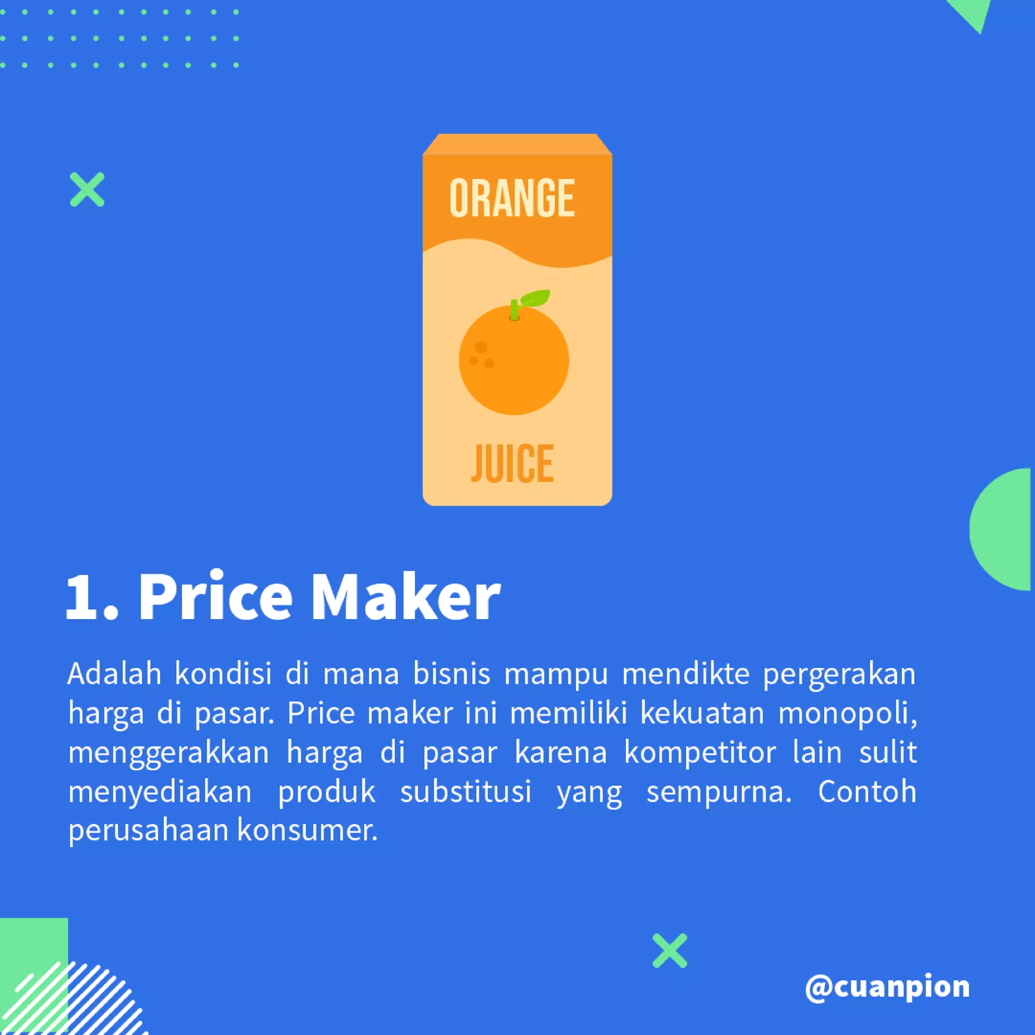 Perbedaan Saham Price Taker dan Price Maker | PPTX