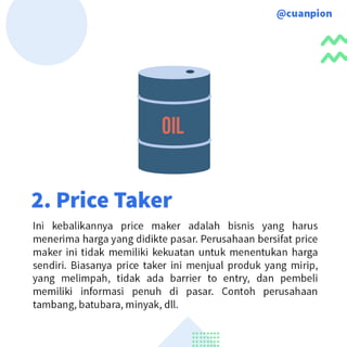 Perbedaan Saham Price Taker dan Price Maker | PPTX