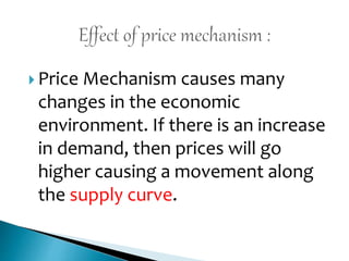 Price mechanism | PPTX