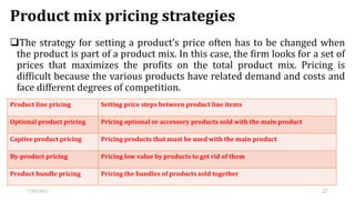 Price mix | PPTX