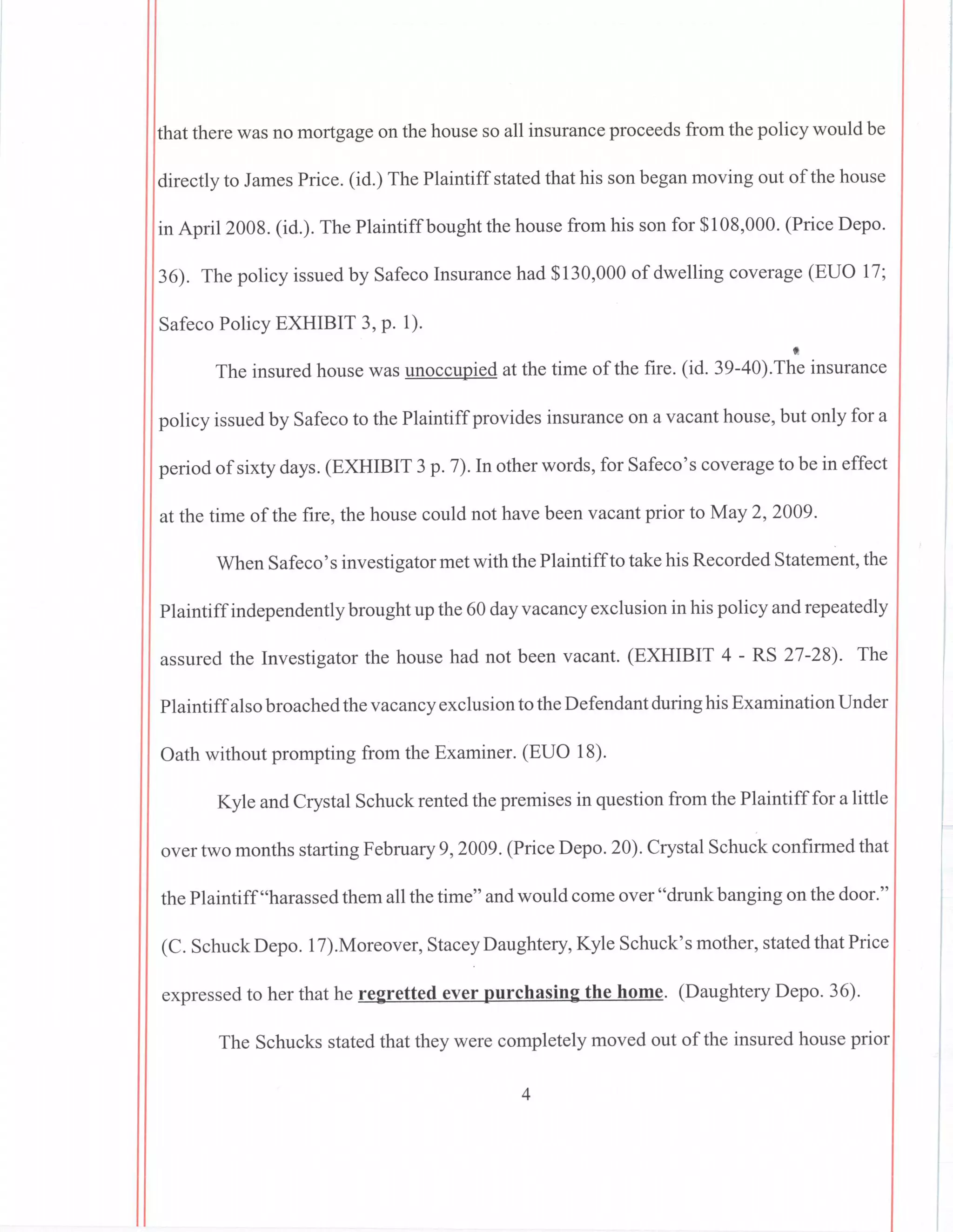 Motion For Partial Summary Judgment | PDF